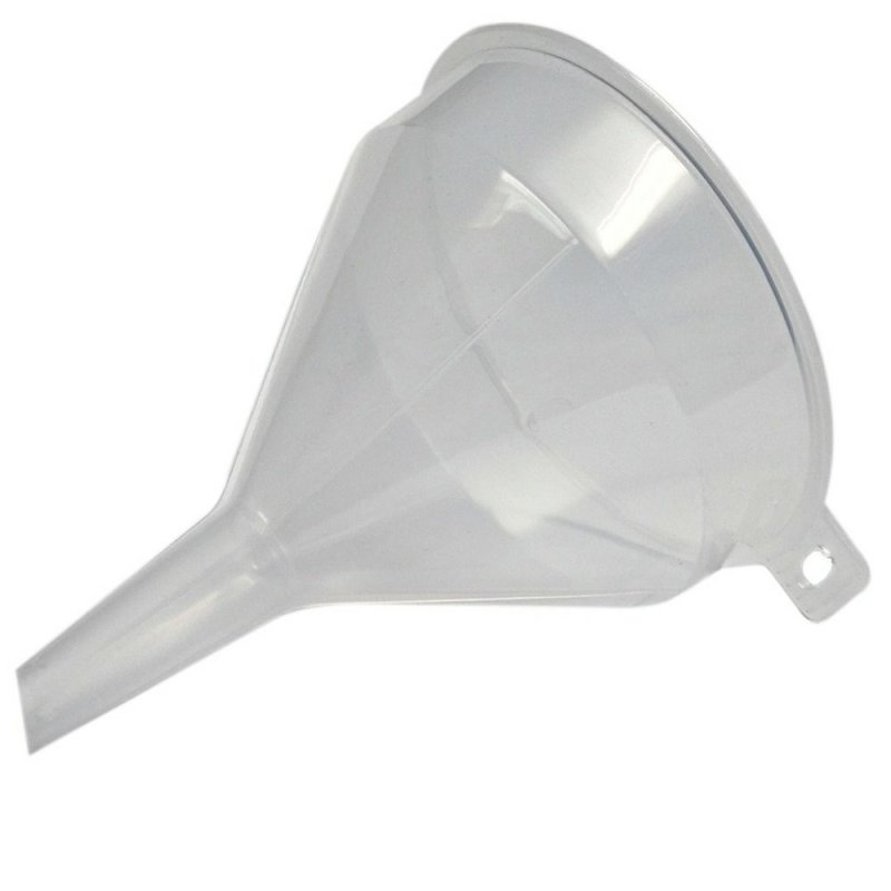 Plasticforte 20cm Clear Plastic Funnel | Pease of Garforth