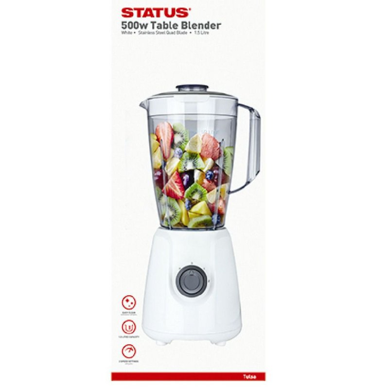 Status 400W 1.5 Litre Table Top Electric Food Blender | Pease of Garforth