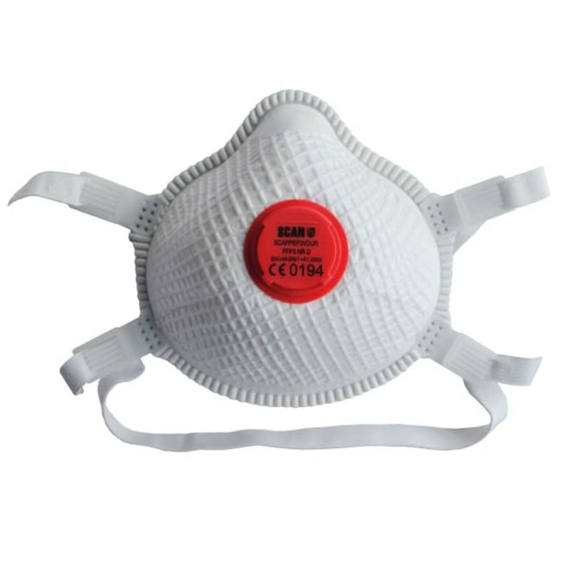 Scan Moulded Valved Dust Masks FFP3 with Mesh | Pease of Garforth