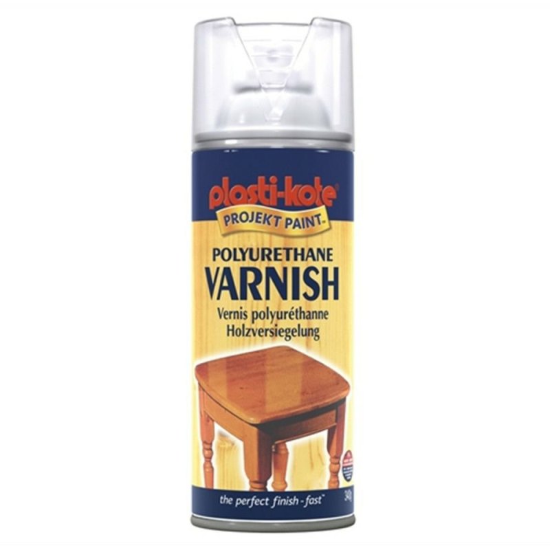 400ml Plastikote Clear Gloss Polyurethane Varnish | Pease of Garforth
